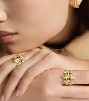 Boucheron Serpent Bohème Ring - Yellow