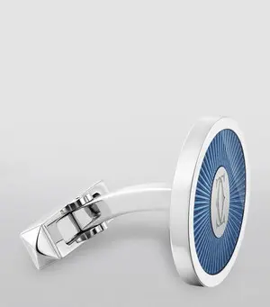 Cartier Sterling Double C De Cufflinks - Silver