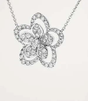 Graff Gold And Diamond Wild Flower Necklace
