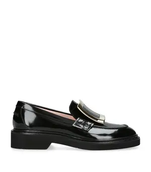 ROGER VIVIER Patent Leather Viv' Rangers Loafers