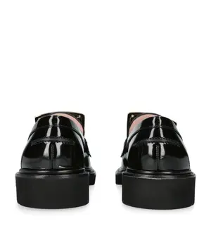 ROGER VIVIER Patent Leather Viv' Rangers Loafers