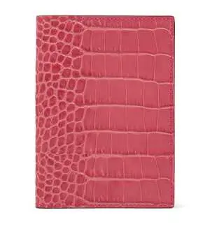 Smythson Leather Mara Passport Cover