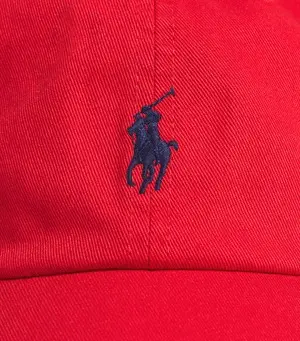 Polo Ralph Lauren Cotton Baseball Cap With Logo