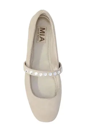 Mia Karolin Mary Jane Flat - Sand