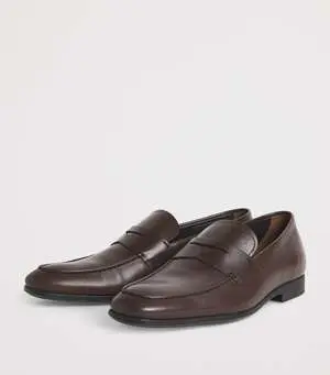 TOD'S Leather Gomma Leggero Loafers