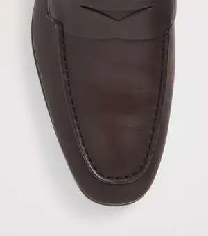 TOD'S Leather Gomma Leggero Loafers