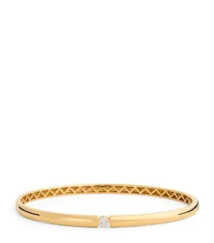 PERSEE Zeus Diamond Bangle - Gold