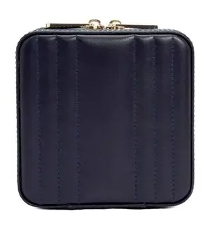 Wolf Small Leather Maria Jewellery Case