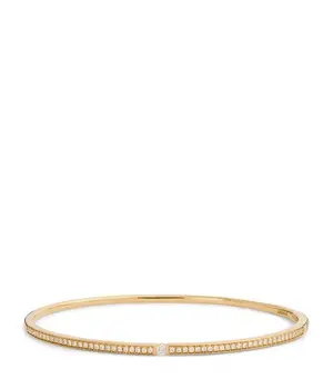 PERSEE Zeus Diamond Bangle - Gold
