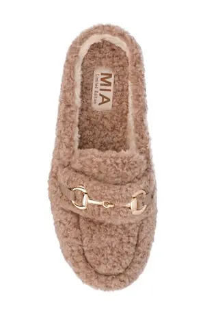Mia Faux Shearling Slipper