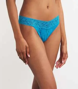 Hanky Panky Original Rise Thong - Blue