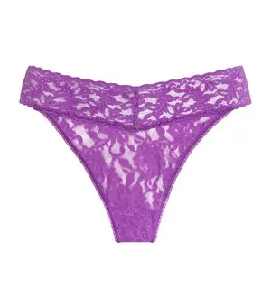 Hanky Panky Original Rise Thong Purple