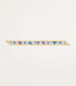 Prada Silk Twill Skinny Scarf