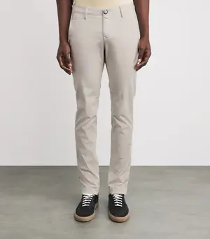 Jacob Cohen Bobby Slim Chinos - Grey
