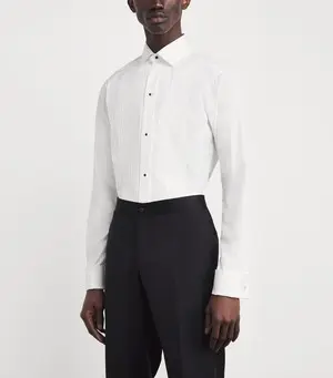 Eton Pleated Slim Fit Shirt