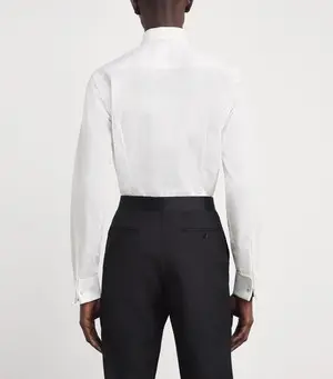 Eton Pleated Slim Fit Shirt