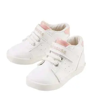MIKI HOUSE Velcro-strap High-top Sneakers