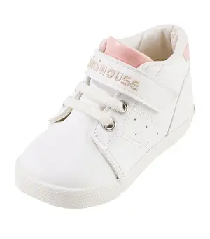 MIKI HOUSE Velcro-strap High-top Sneakers