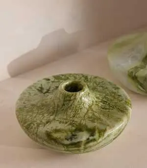 SOHO HOME Jade Alma Vase - Green