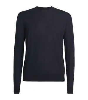 Giorgio Armani Wool Sweater - Blue