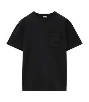 Loewe Pocket Anagram T-shirt - Black