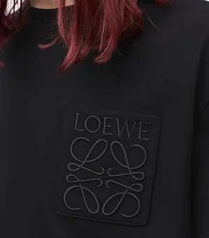 Loewe Pocket Anagram T-shirt - Black