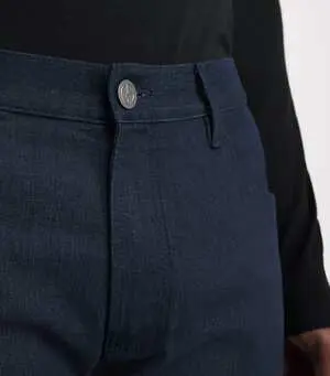 Giorgio Armani Stretch-cotton-blend Chinos
