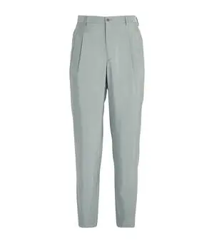 Giorgio Armani Silk-blend Tailored Trousers