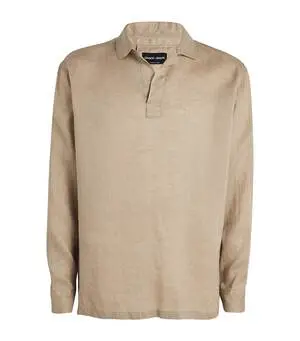 Giorgio Armani Linen Shirt Beige