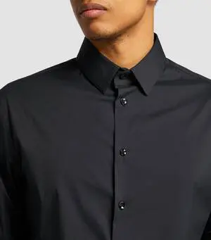 Giorgio Armani Linen Shirt - Blue
