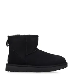 UGG Classic Mini Suede Boots - Black