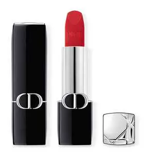 Dior Rouge Couture Colour Velvet-matte Refillable Lipstick - Pink