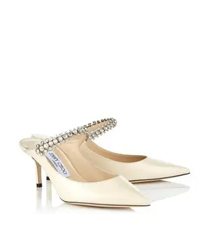 JIMMY CHOO Bing 65 Leather Mules