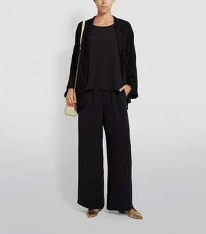 Eskandar Silk Shell Top