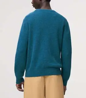 Loewe Wool Anagram Sweater - Green