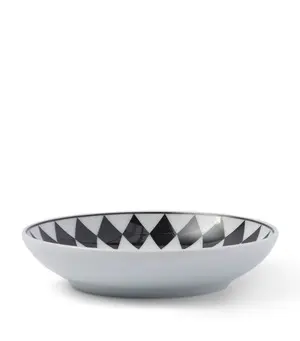 Prada Set Of 2 Porcelain Chequerboard Sauce Bowls