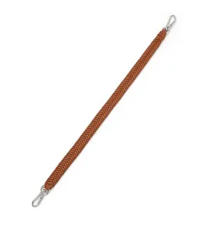 Loewe Leather Short Arrow Bag Strap - Brown