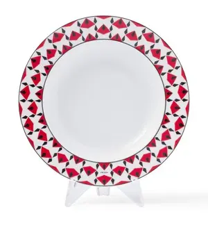 Prada Set Of 2 Porcelain Vienna Soup Plates