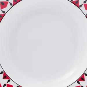 Prada Set Of 2 Porcelain Vienna Soup Plates