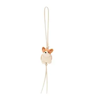 Loewe Felt Corgi Charm
