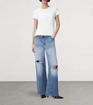 ALLSAINTS Organic Cotton Stevie T-shirt - White
