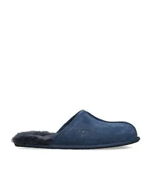 UGG Suede Scuff Slippers - Blue