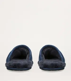 UGG Suede Scuff Slippers - Blue