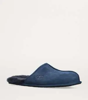 UGG Suede Scuff Slippers - Blue