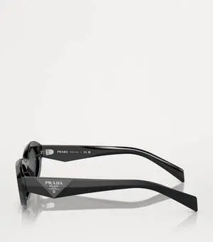 Prada Acetate Sunglasses - Black