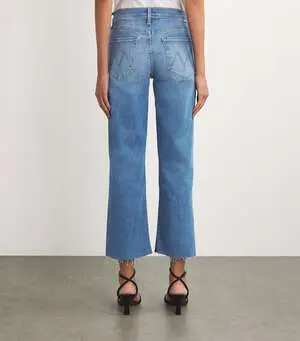 MOTHER The Mid Rise Rambler Zip Ankle Jeans