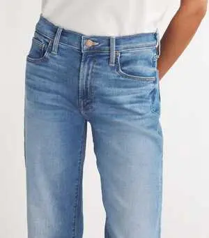 MOTHER The Mid Rise Rambler Zip Ankle Jeans