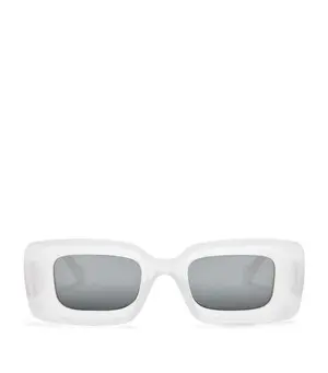 Loewe Loewe Rectangular Sunglasses White