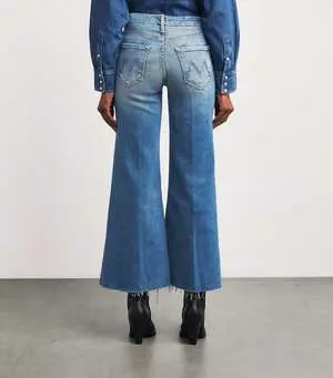 MOTHER The Roller Fray Wide-leg Jeans
