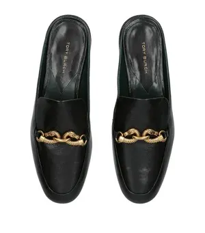 Tory Burch Leather Jessa Loafer Mules
